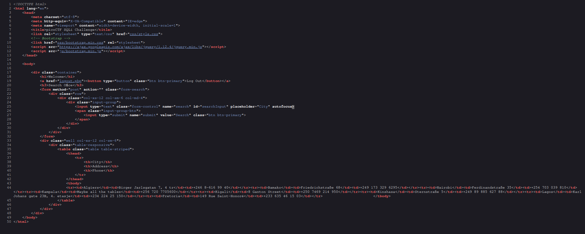 GitHub - 0xPlatinum/More-SQLI: More SQLI was a PicoCTF challenge