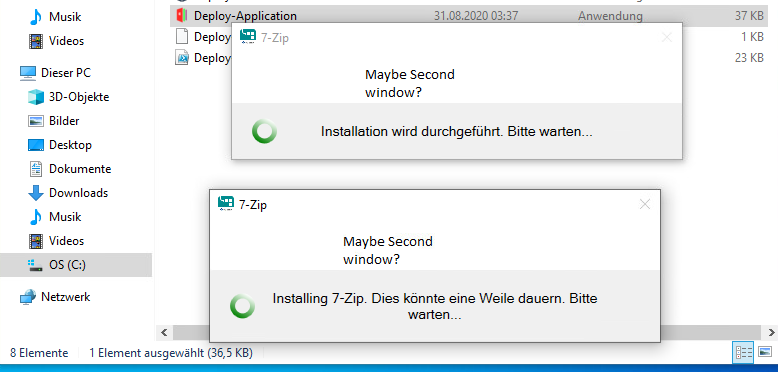 Installation Process dialog is not closing and installation does not ...