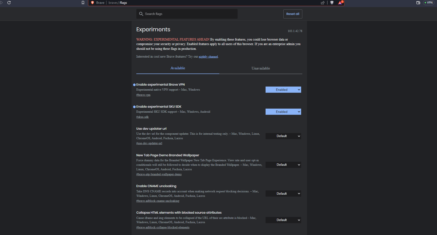 Fix credentials fetching from prefs for VPN · Issue #23450 · brave/brave-browser · GitHub