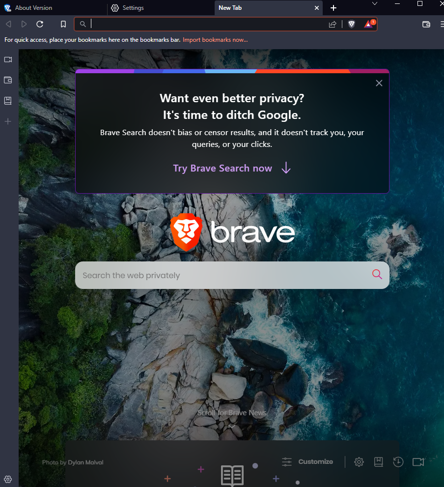Implement search conversion promotion in NTP · Issue #23724 · brave ...