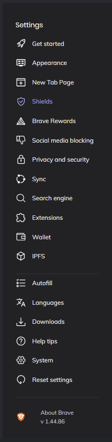 Update Settings sidebar icons and colors for consistency · Issue #24216 ...
