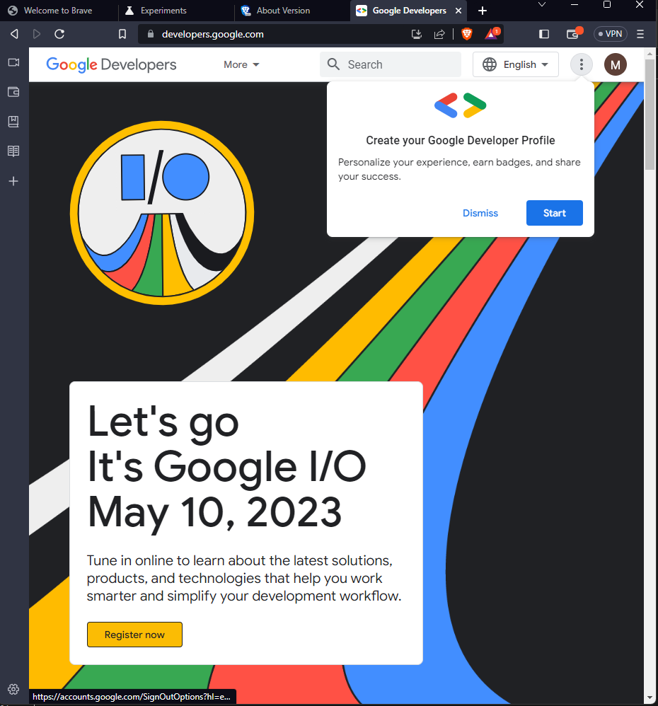 Google Sign-In prompt shows up when trying to sign in on developers.google.com · Issue #28222 ...