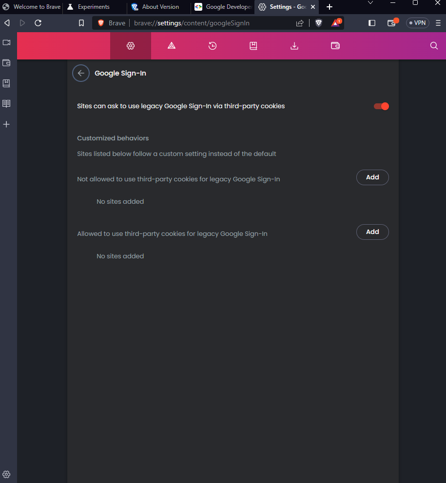 Google Sign-In prompt shows up when trying to sign in on developers.google.com · Issue #28222 ...