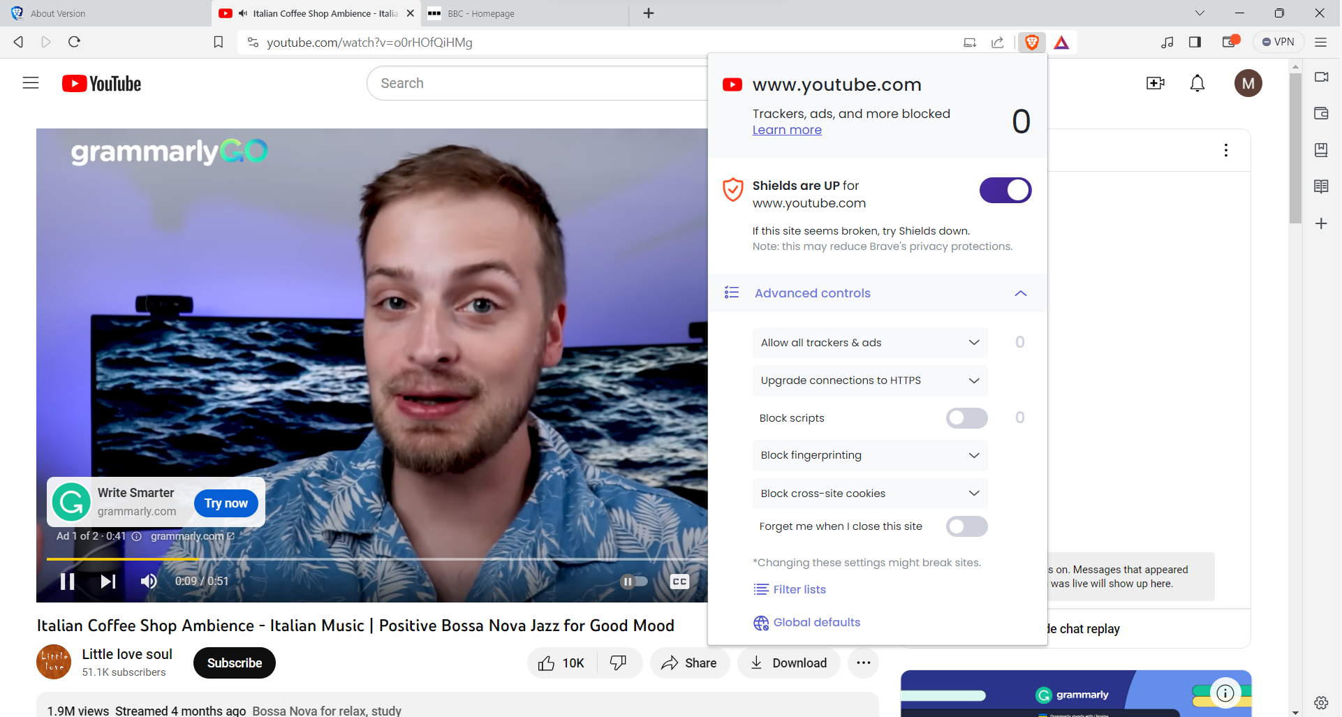 Force aggressive cosmetic filtering on YouTube · Issue #30896 · brave/brave-browser · GitHub