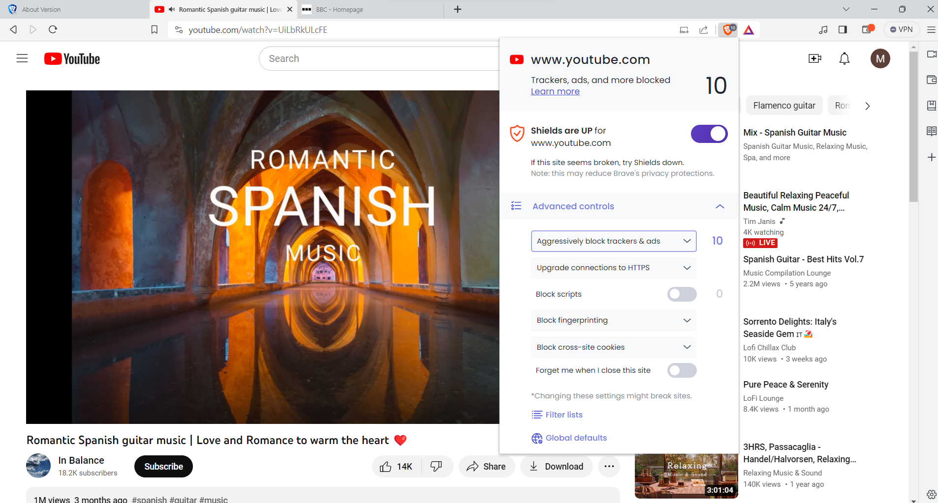 Force aggressive cosmetic filtering on YouTube · Issue #30896 · brave/brave-browser · GitHub