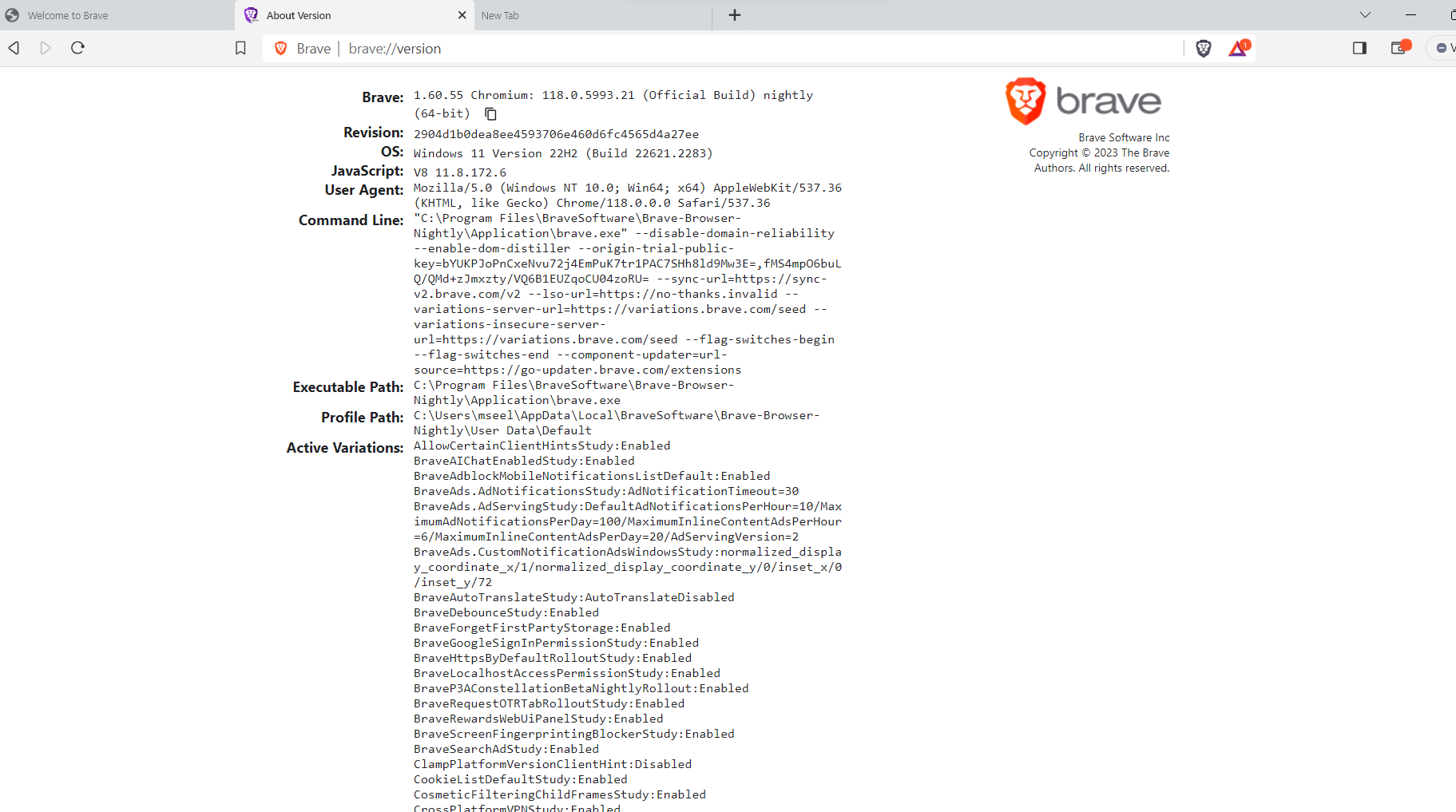 Upgrade from C117 -> C118 on Win x64 via 1.60.x - Nightly (Checking C118) · Issue #33229 · brave ...