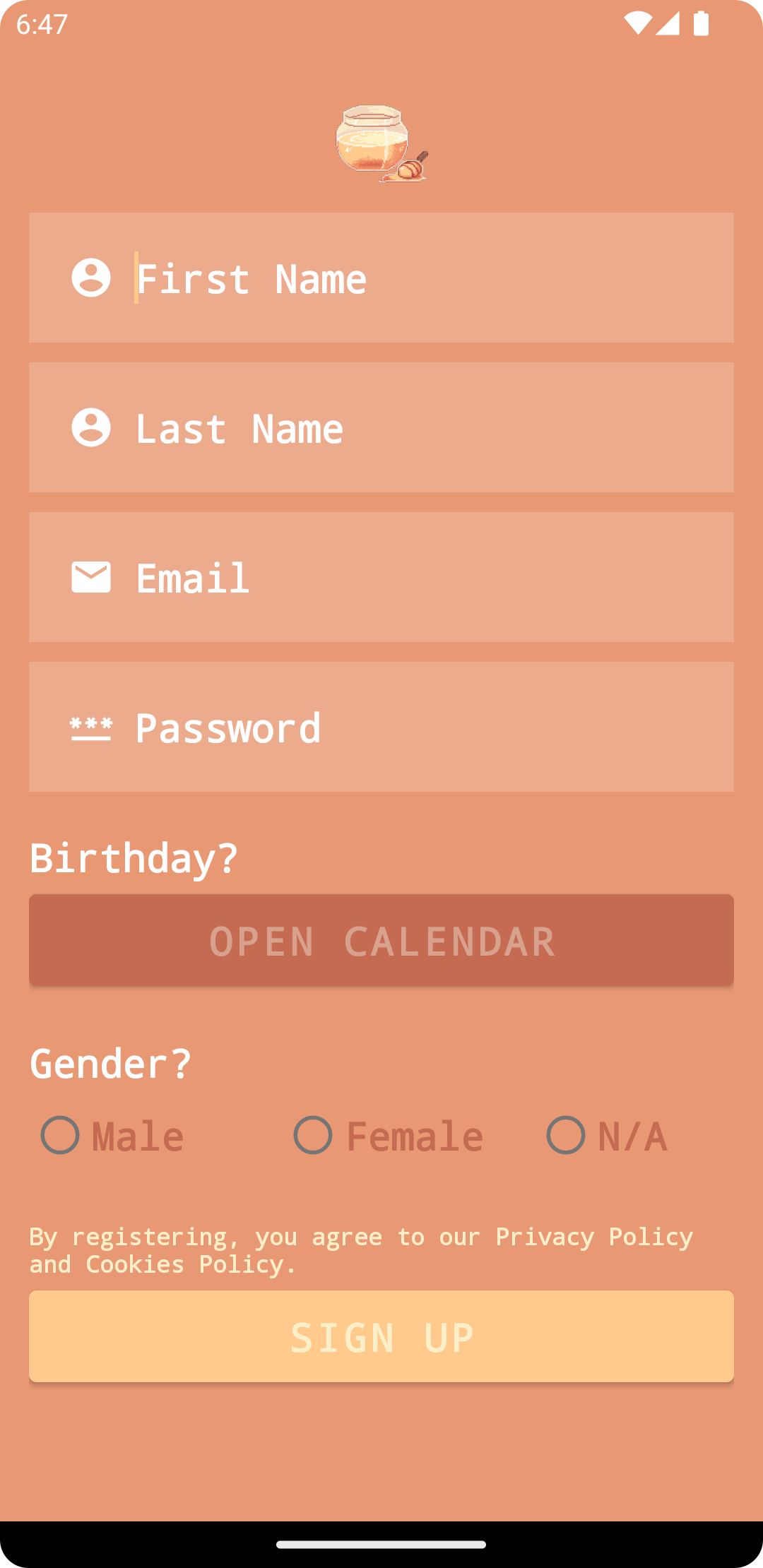 GitHub - jasmeanfernando/FoodDiary: Calorie Tracking Android Application
