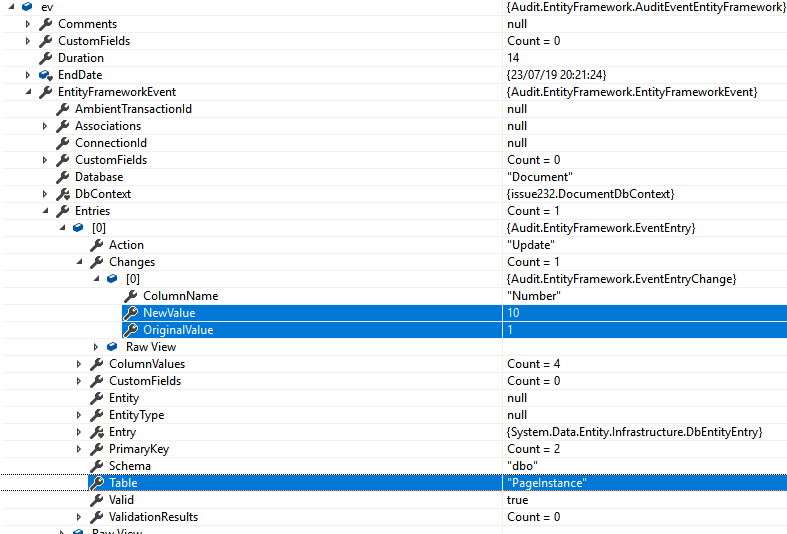 EF 6.2: Not being able to track related entities · Issue #232 · thepirat000/Audit.NET · GitHub