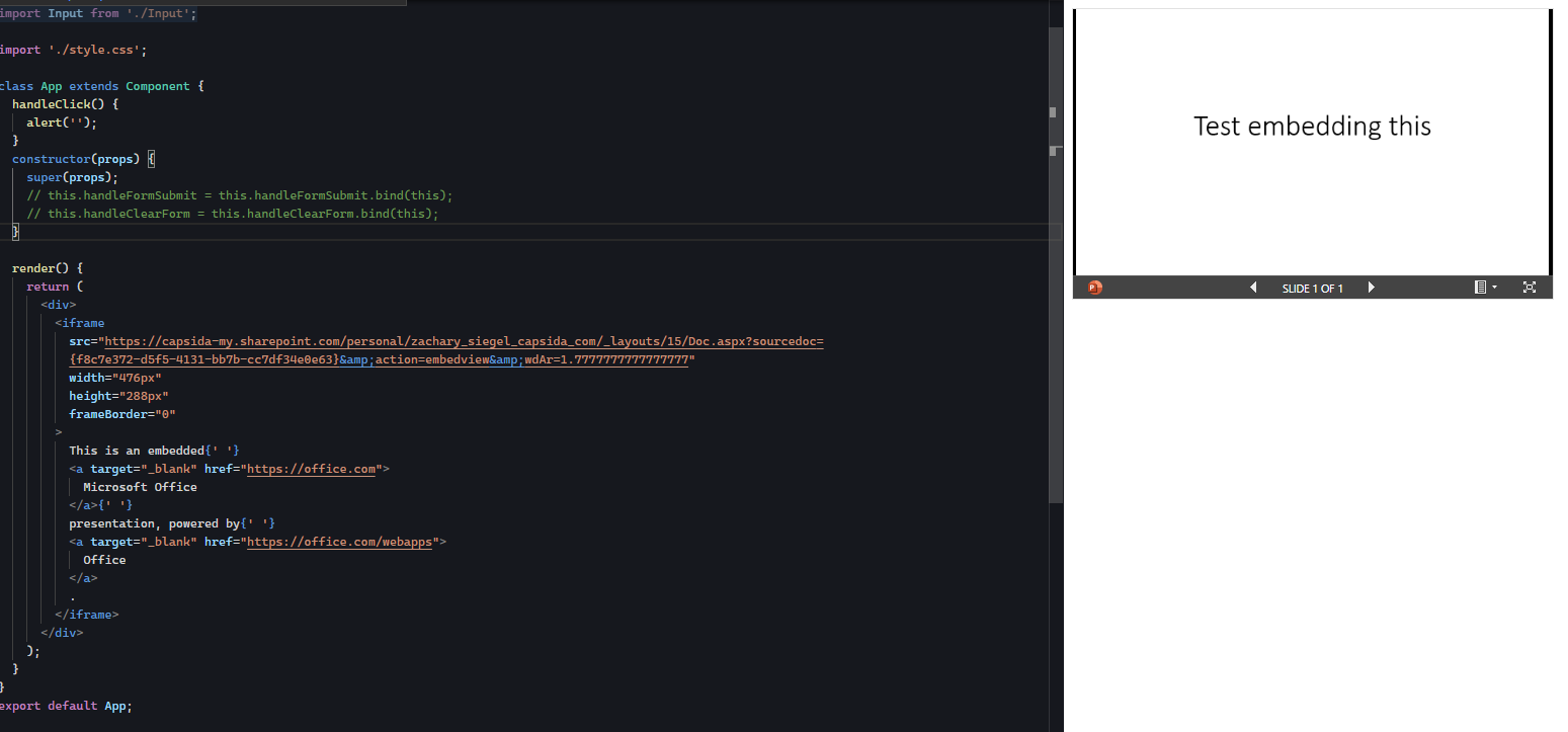 Bug Iframe src Attribute Set Incorrectly In Jsx Issue 25196 Bug Iframe src Attribute Set Incorrectly In Jsx Issue 25196
