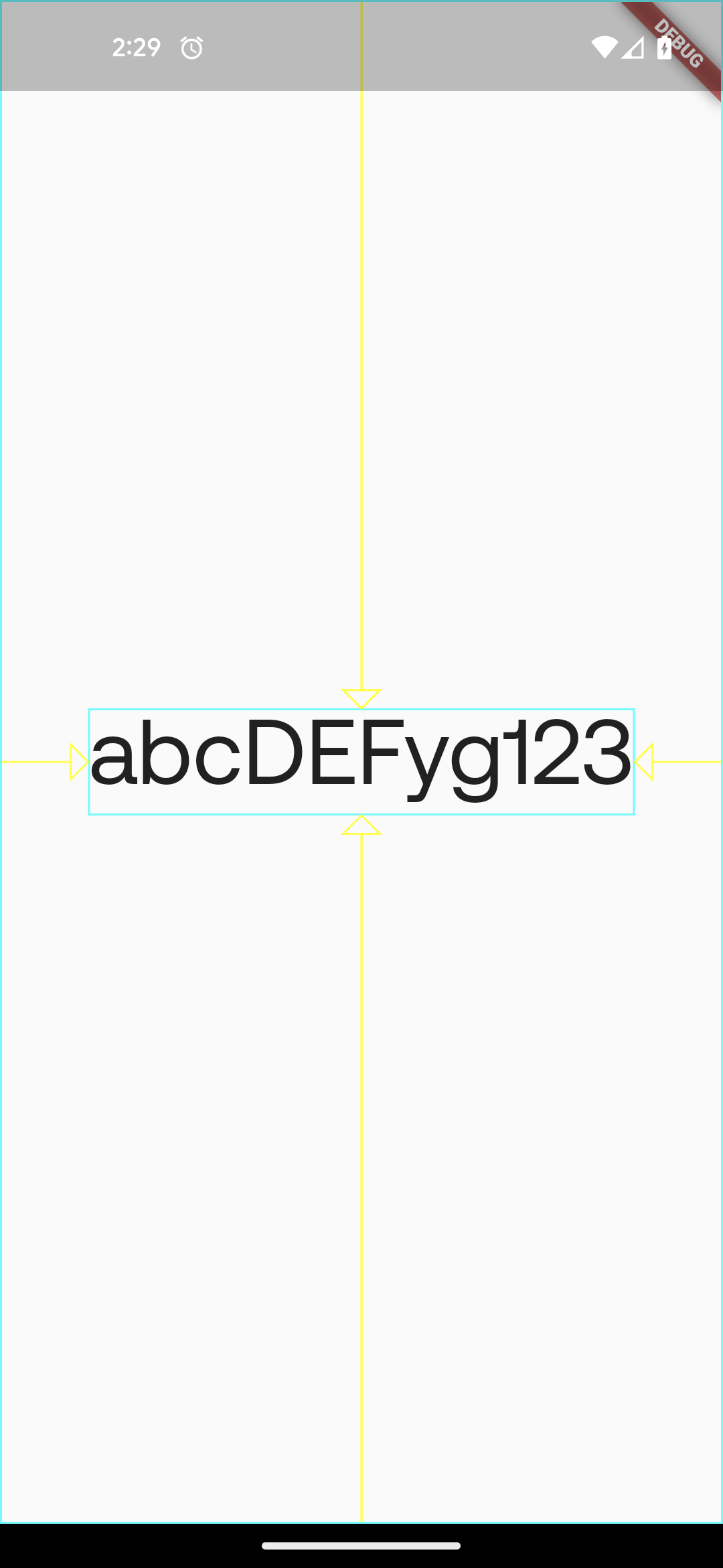 Inconsistent vertical padding on Text Widget on different platforms · Issue #133608 · flutter ...