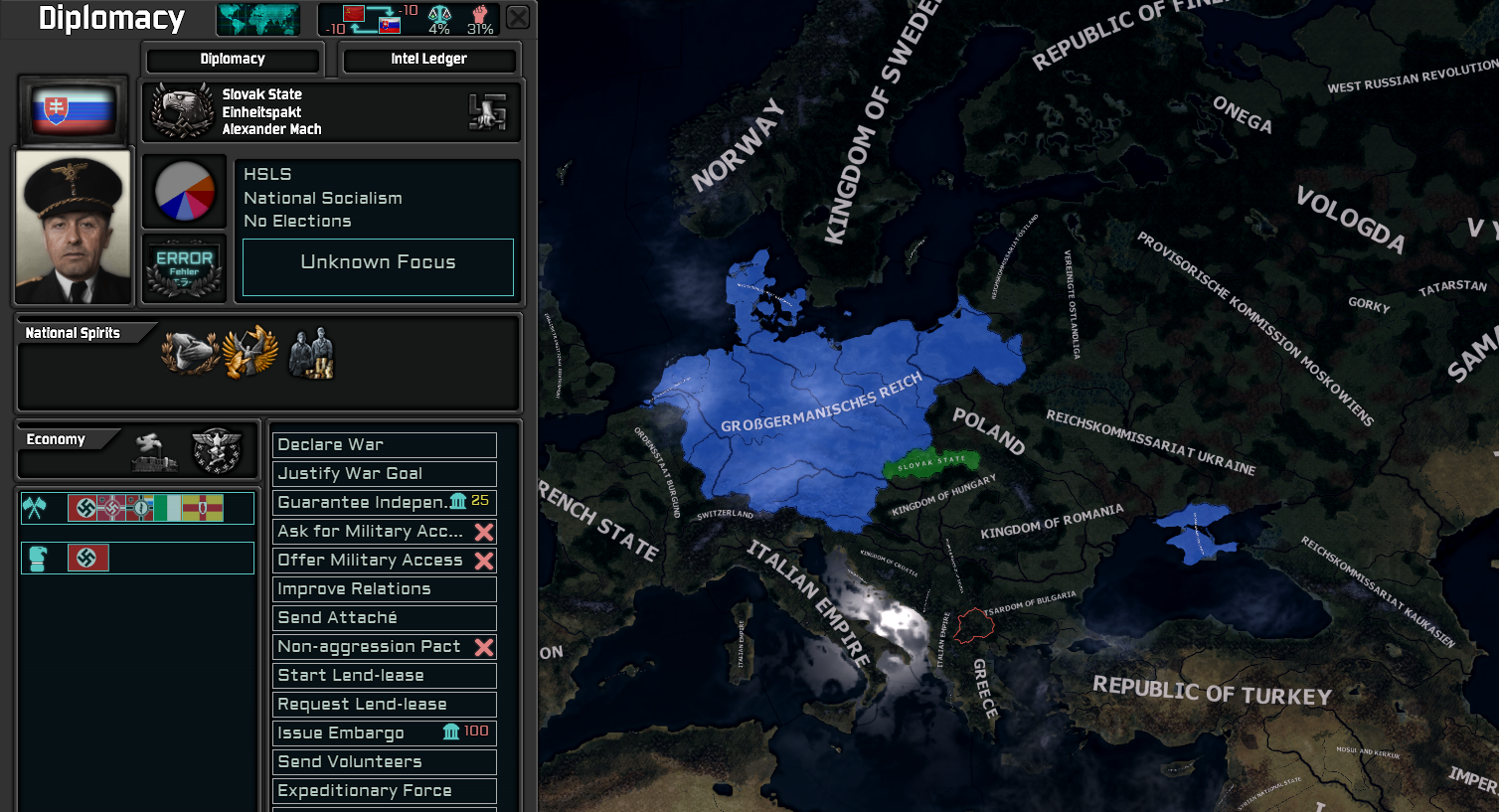 SLO - Slovak Republic spirits, flag, etc. remain after Bormann invasion. · Issue #1656 · TNODevs ...