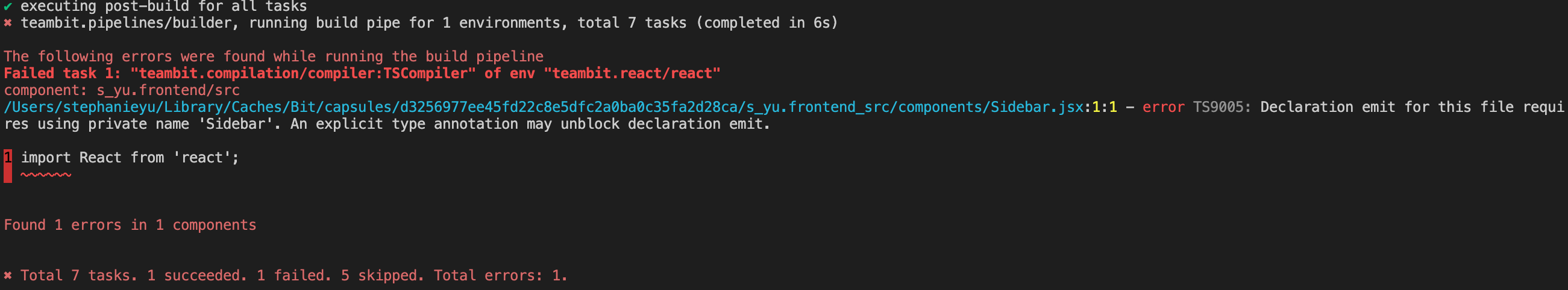 Tscompiler Not Handling Jsx Files · Issue 5675 · Teambit Bit · Github