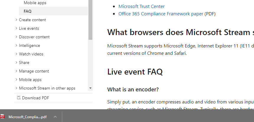 Broken Link On En Usstreamfaq · Issue 2620 · Microsoftdocs