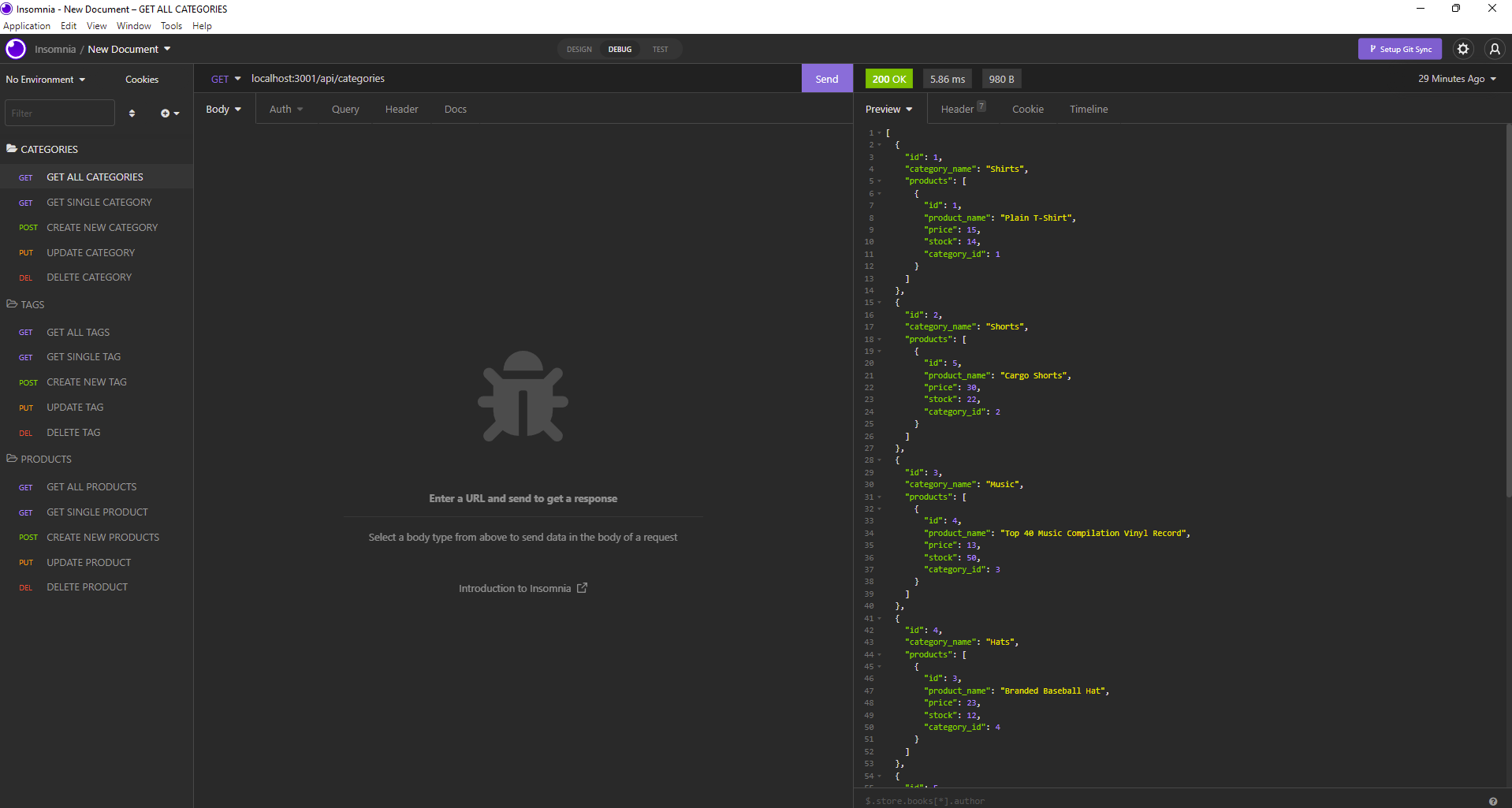 GitHub - androneus14/E-Commerce-BackEnd