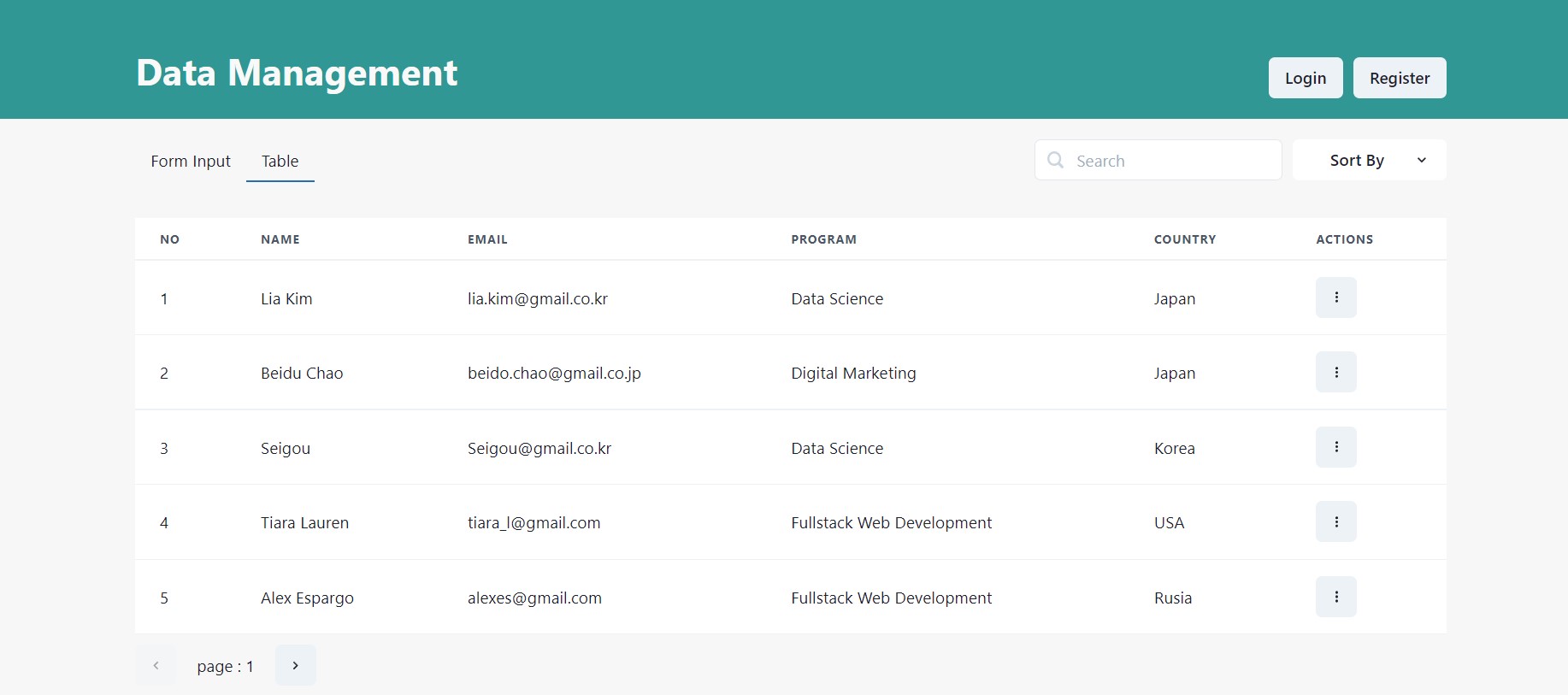 Github Dimgthb Datam App React With Chakra Ui