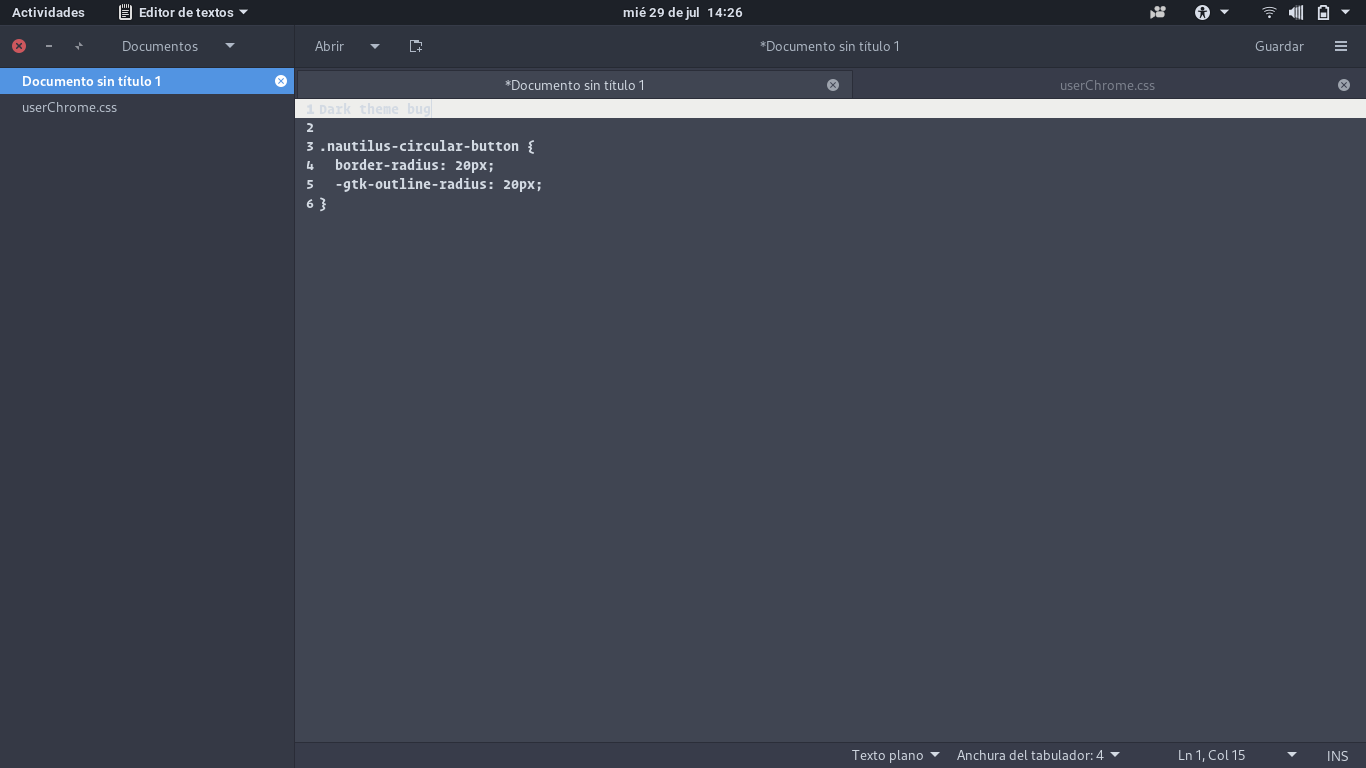 Problem with Gedit line highlight color · Issue #65 · dracula/gtk · GitHub
