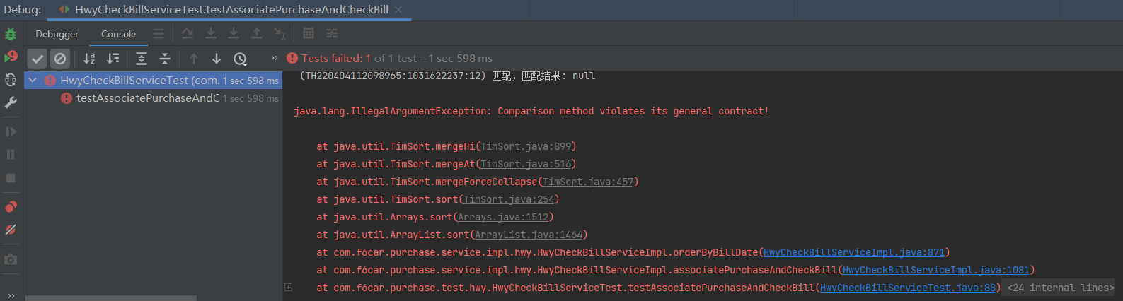 排序异常: Comparison method violates its general contract · Issue #282 ...