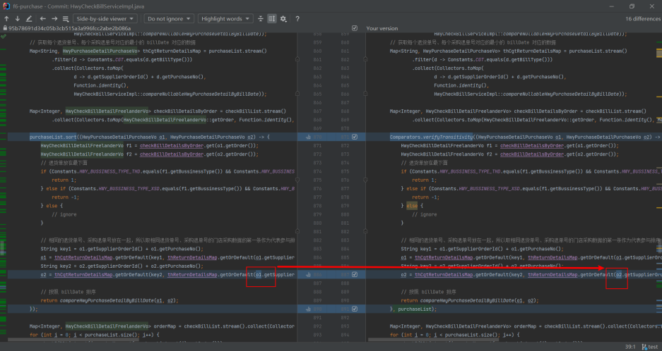 排序异常 Comparison Method Violates Its General Contract · Issue 282 · Bpazyblog · Github 