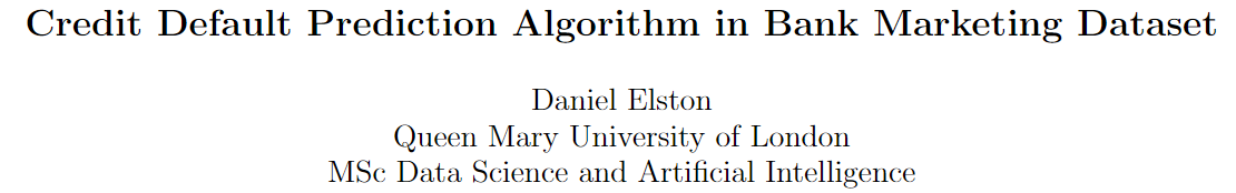 GitHub - Daniel-Elston/Credit-Card-Default-Prediction-Algorithm ...