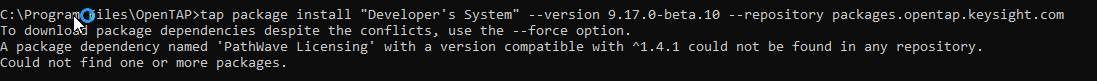 The PathWave Licensing is not installed with Developer’s System · Issue #263 · opentap/opentap ...