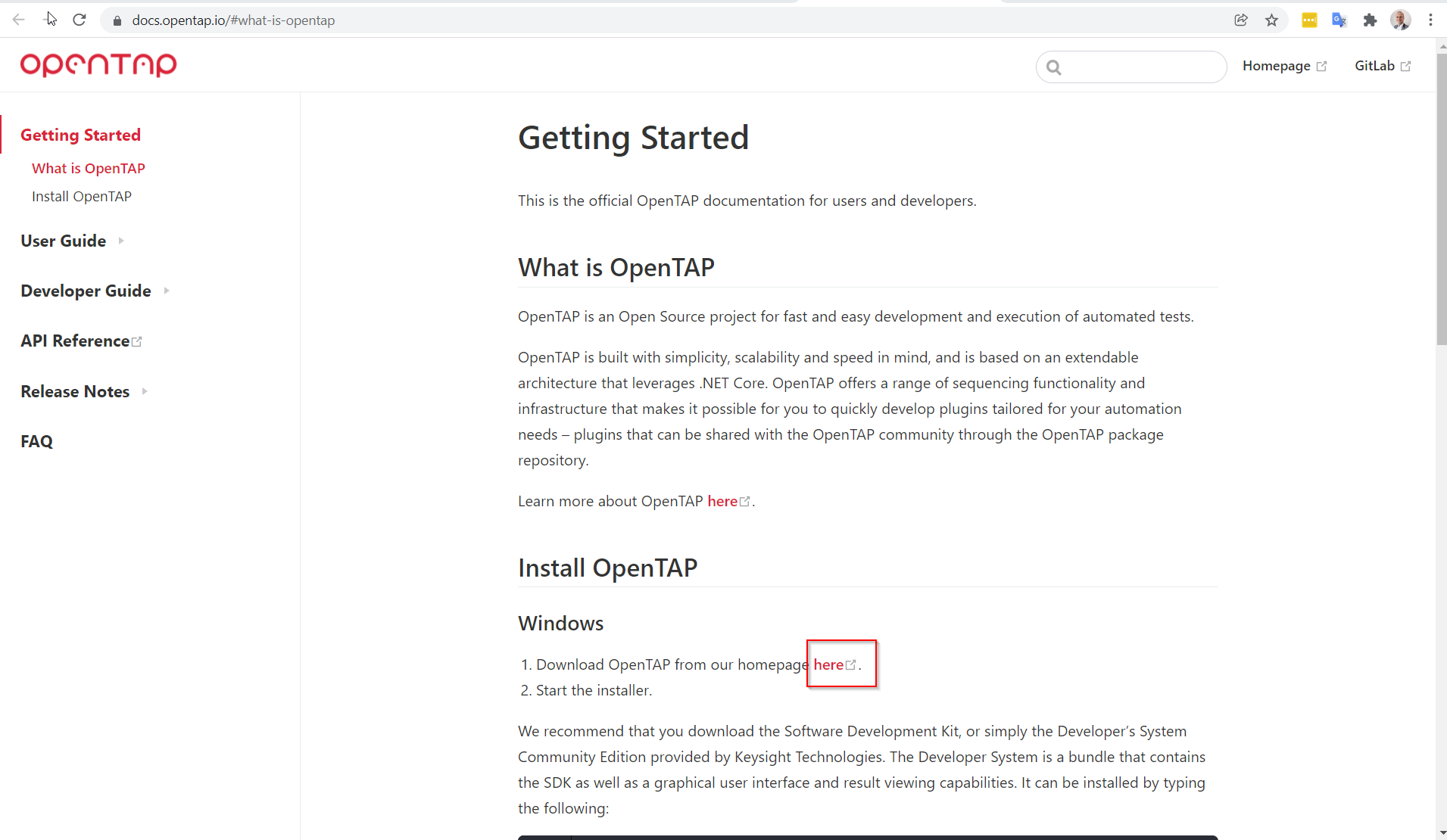 Downloading OpenTAP from documentation page doesn’t work · Issue #284 · opentap/opentap · GitHub