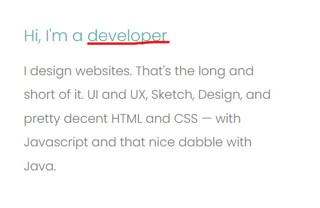 Add Dynamic text typing animation · Issue #21 · divyanshudhruv/Minifolio · GitHub