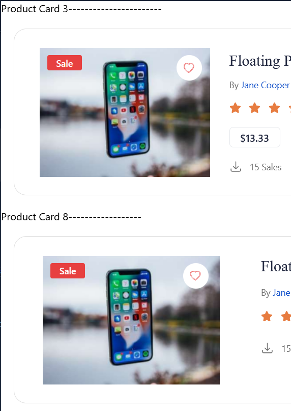 Improve Product Card 3 and 4 · Issue #946 · Clueless-Community/seamless-ui · GitHub