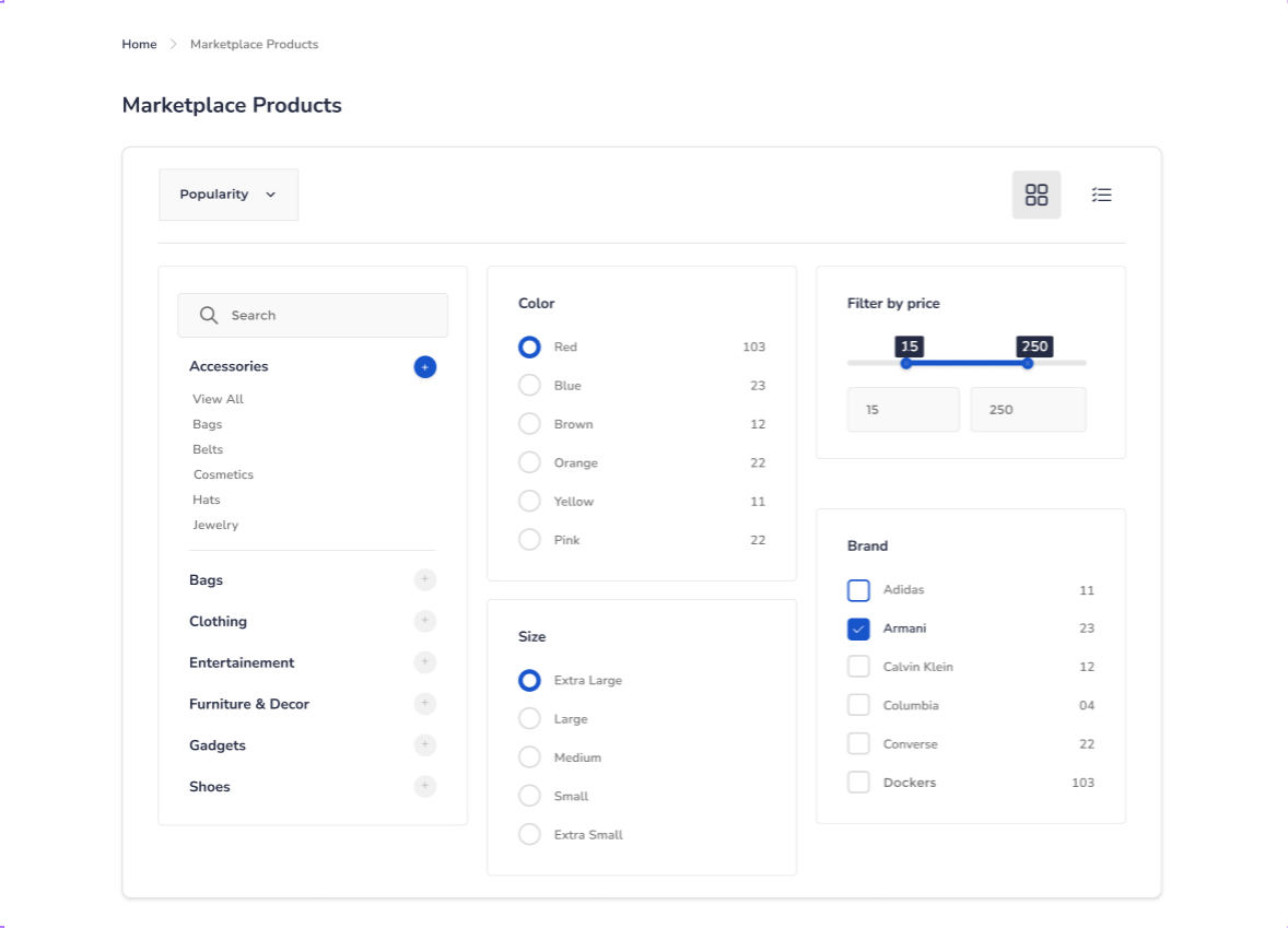 Create Filter component · Issue #980 · Clueless-Community/seamless-ui · GitHub