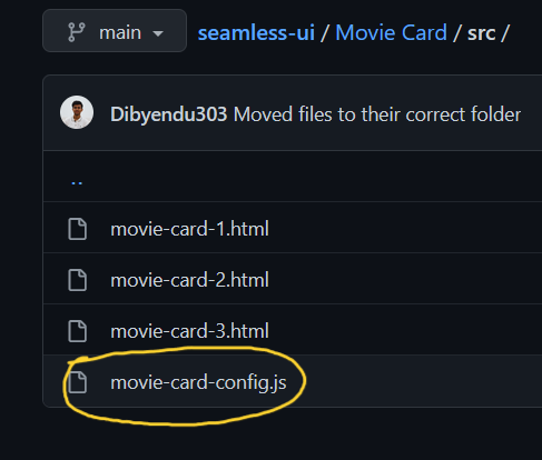 Improve Movie Card 1 · Issue #1168 · Clueless-Community/seamless-ui · GitHub
