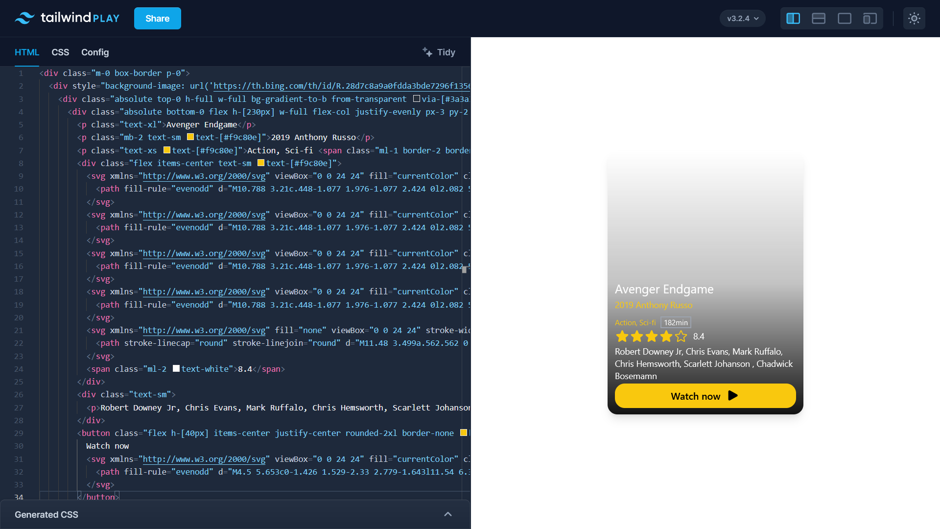 Improve Movie Card component · Issue #1167 · Clueless-Community/seamless-ui · GitHub