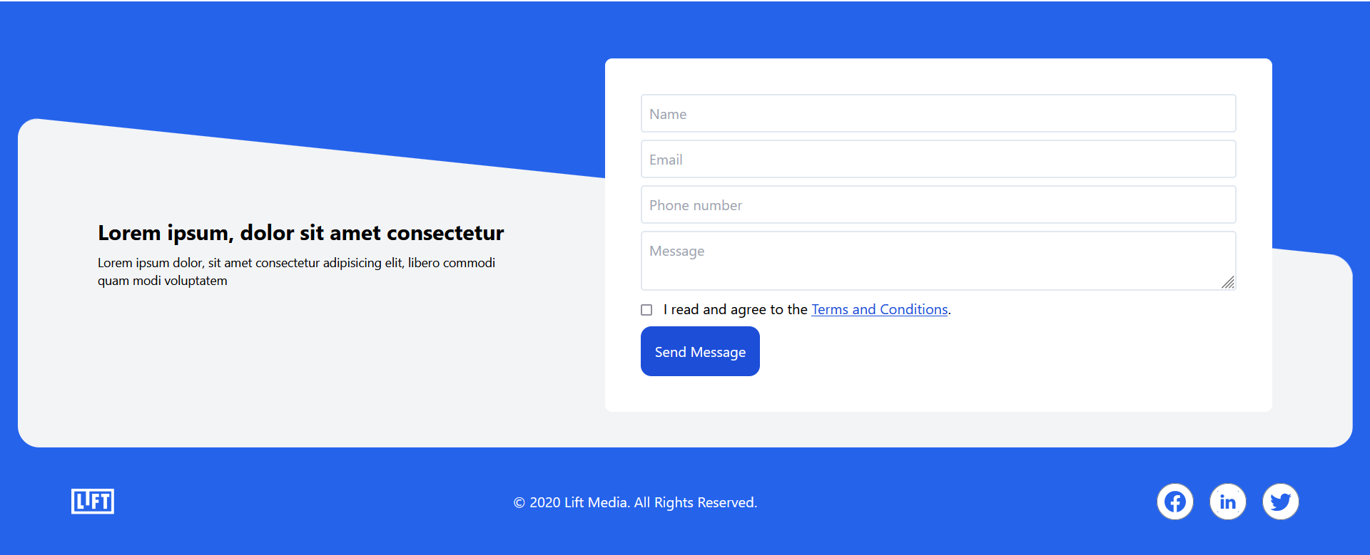 Improve Footer Blue 18 · Issue #1172 · Clueless-Community/seamless-ui · GitHub