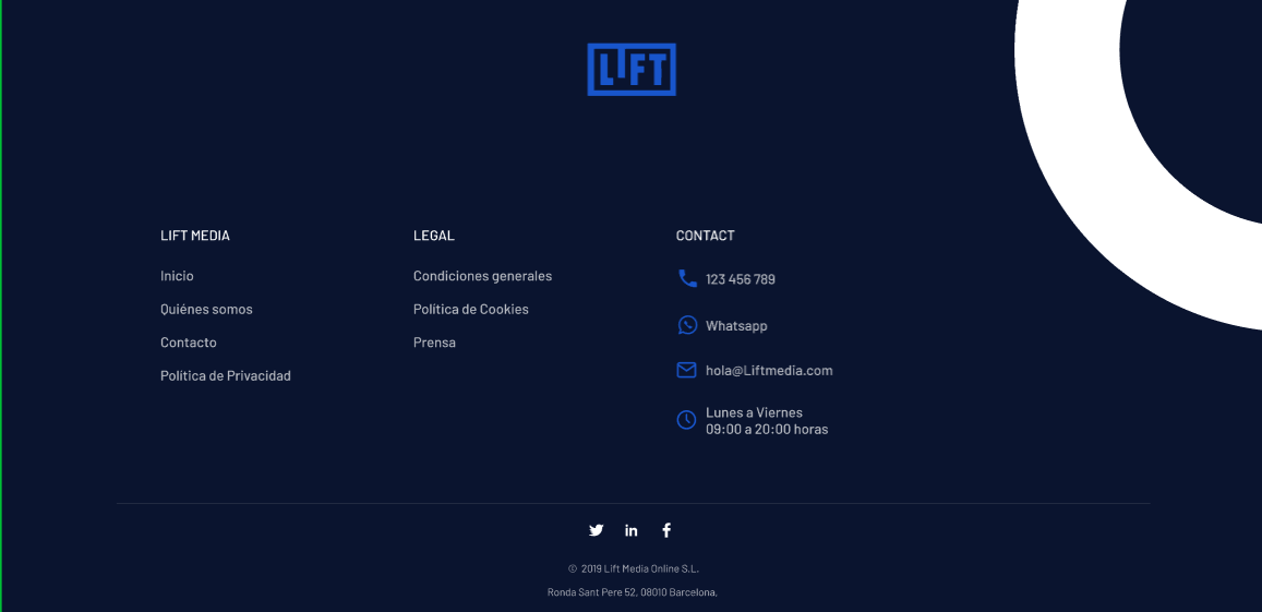 Improve Footer Dark 17 · Issue #1260 · Clueless-Community/seamless-ui · GitHub