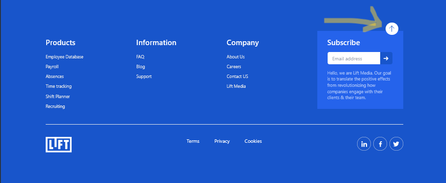Improve Footer Blue · Issue #1350 · Clueless-Community/seamless-ui · GitHub
