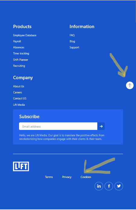 Improve Footer Blue · Issue #1350 · Clueless-Community/seamless-ui · GitHub