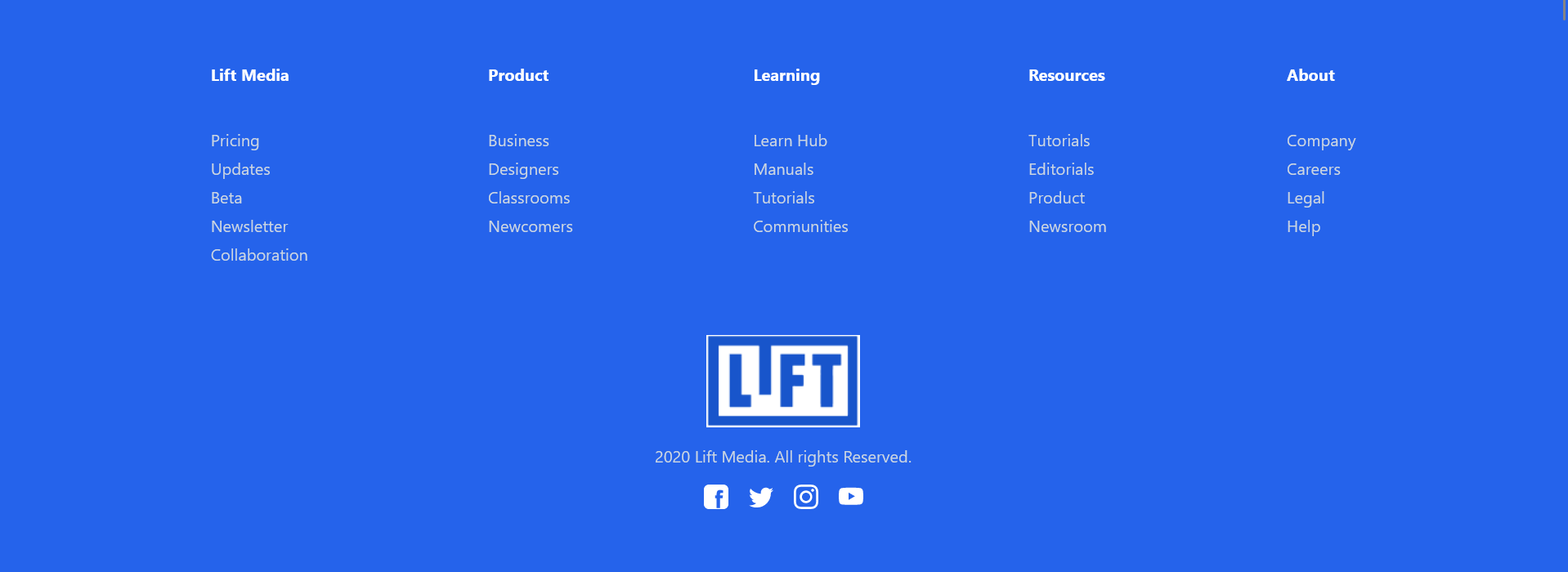 Improve Footer Blue · Issue #1350 · Clueless-Community/seamless-ui · GitHub