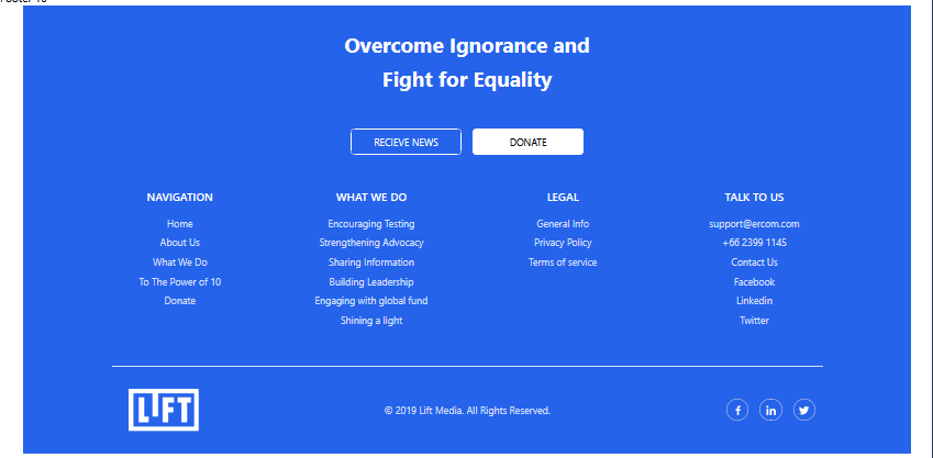 Improve Footer Blue · Issue #1350 · Clueless-Community/seamless-ui · GitHub