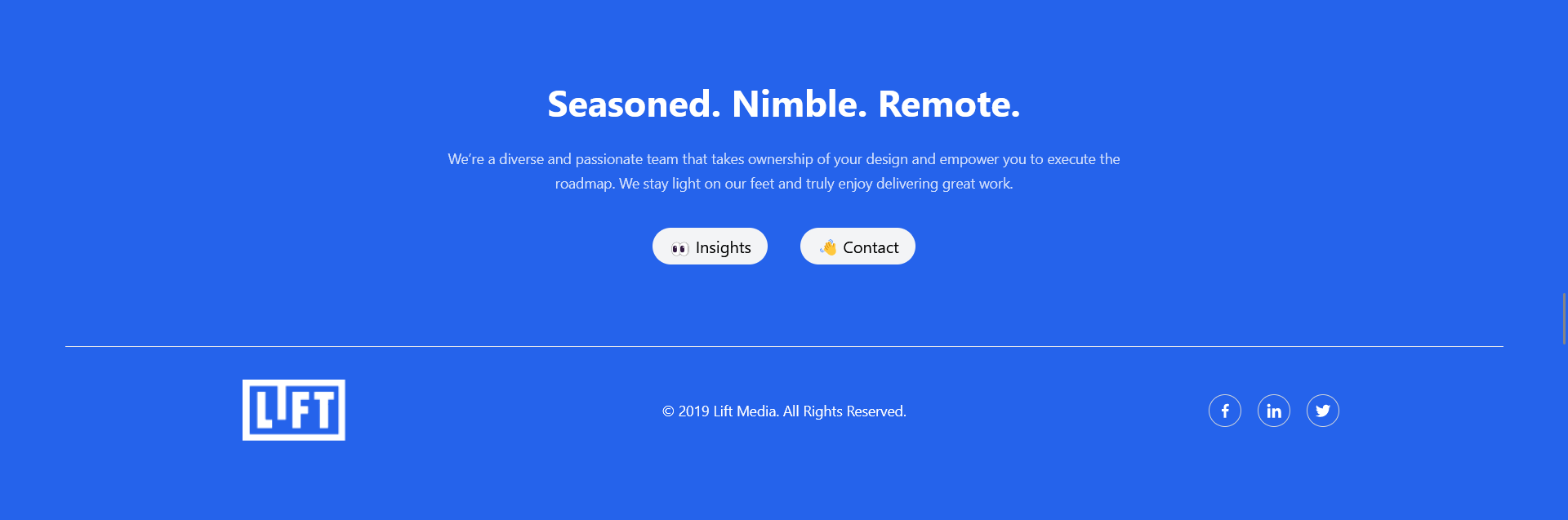 Improve Footer Blue · Issue #1350 · Clueless-Community/seamless-ui · GitHub