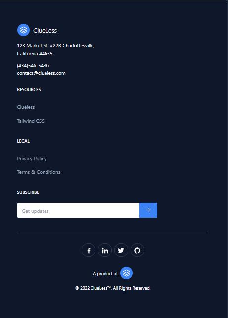Improve footer Dark 2 · Issue #1353 · Clueless-Community/seamless-ui · GitHub