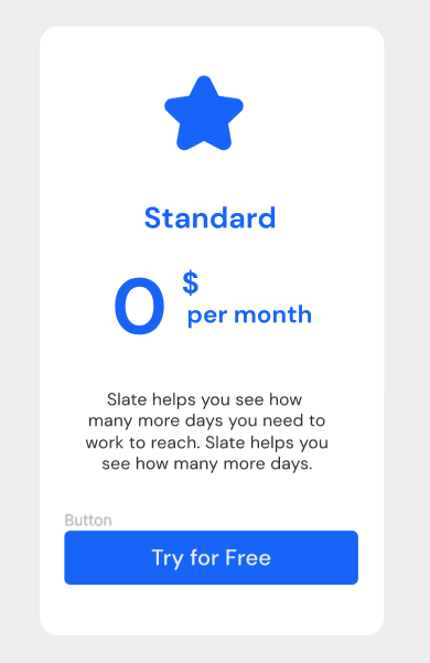 Create Pricing Card 1 Blue · Issue 1915 · Clueless Community Seamless