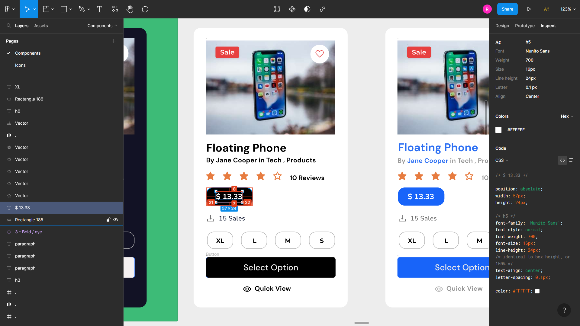 Create Product Card 1 white · Issue #1904 · Clueless-Community/seamless-ui · GitHub