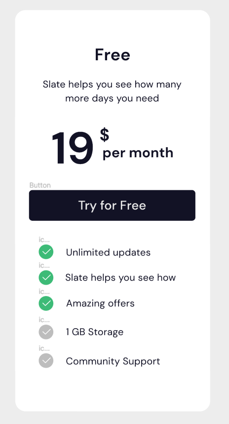 Create Pricing Card 2 white · Issue #1945 · Clueless-Community/seamless-ui · GitHub
