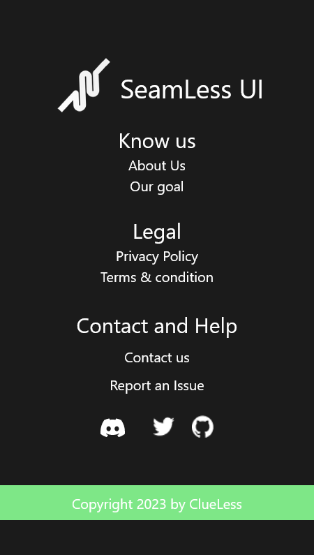 Website Fix Footer · Issue 2239 · Clueless Communityseamless Ui · Github