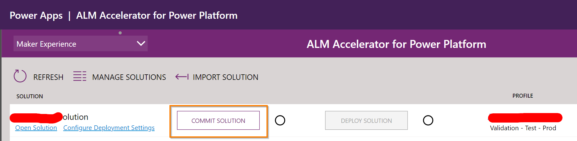 [ALM Accelerator - BUG]: Save Solution button is not appearing · Issue #1945 · microsoft/coe ...