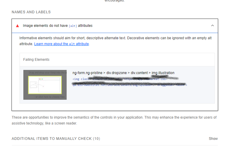 Accessibility issue v12.2.0 - Media - Watermark image on page has no alt text · Issue #15068 ...