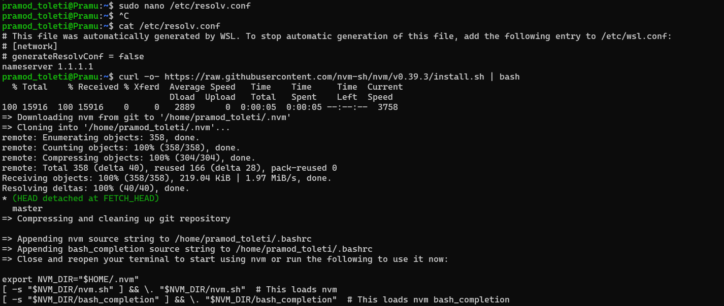 Unable To Download Nvm Installsh Via Curl On Mac · Issue 3037 · Nvm Shnvm · Github 