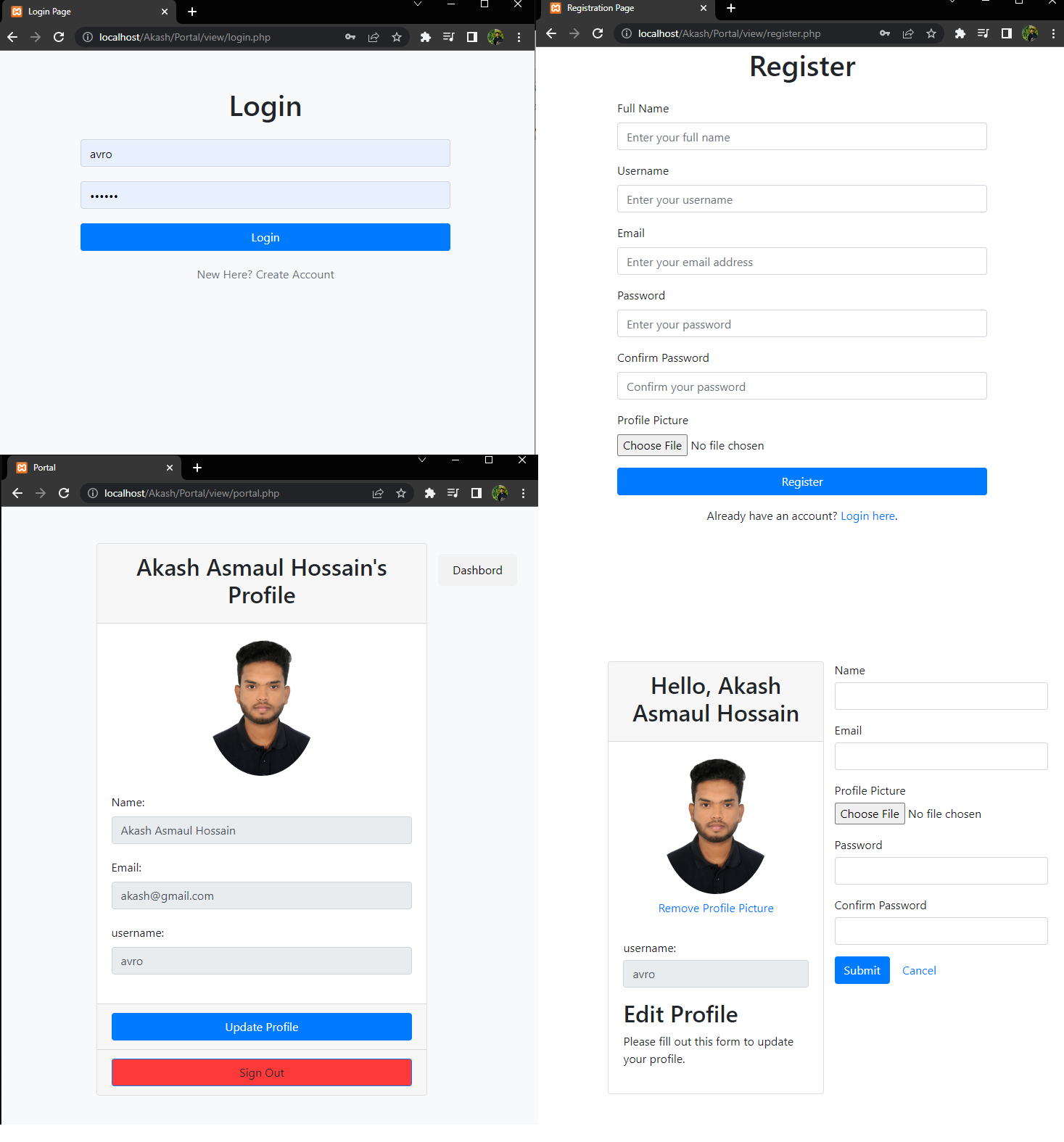 GitHub - akashasmaul/Student-Portal-Web-Development-Project