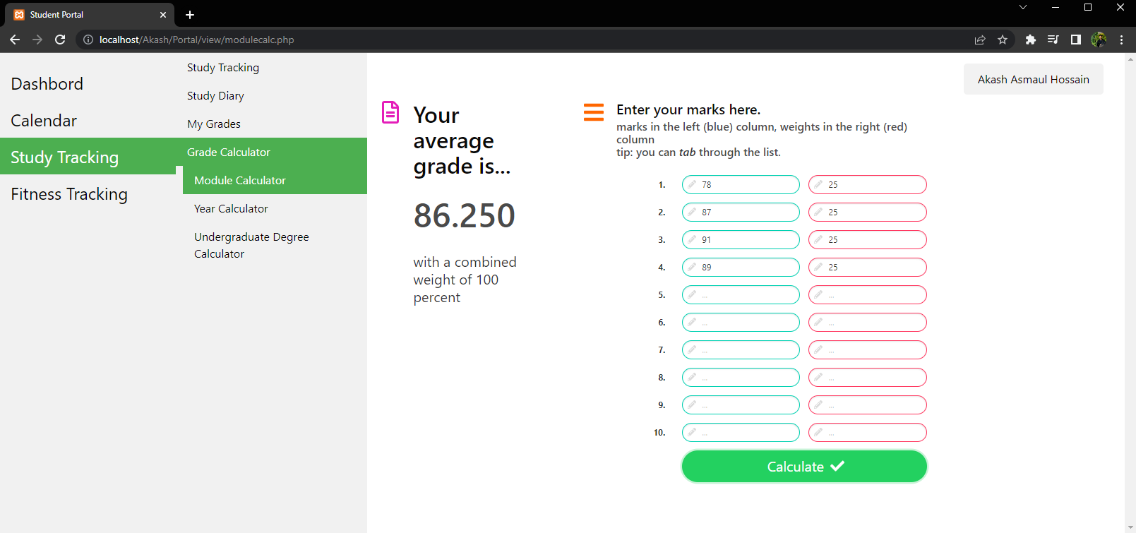 GitHub - akashasmaul/Student-Portal-Web-Development-Project