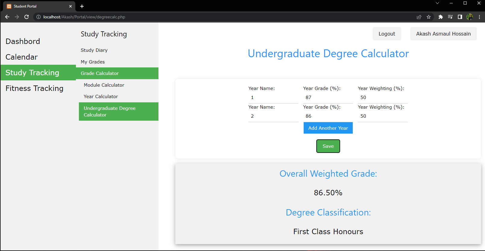 GitHub - akashasmaul/Student-Portal-Web-Development-Project