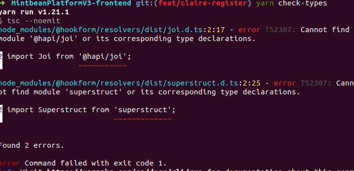 Using a resolver for one of the validation libraries requires ...