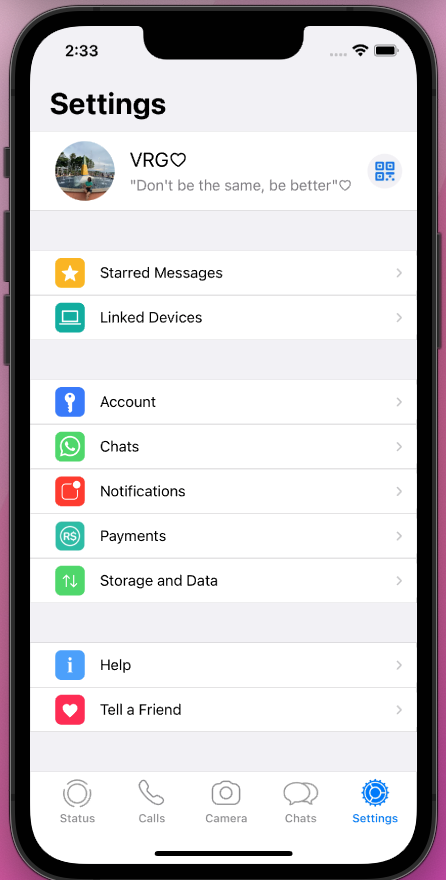 GitHub - VeronicaRG/WhatsApp-Clone-UI